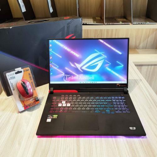 Laptop Asus ROG Strix G7 13IC Ryzen 7 8/512GB Second Fullset Mulus ...