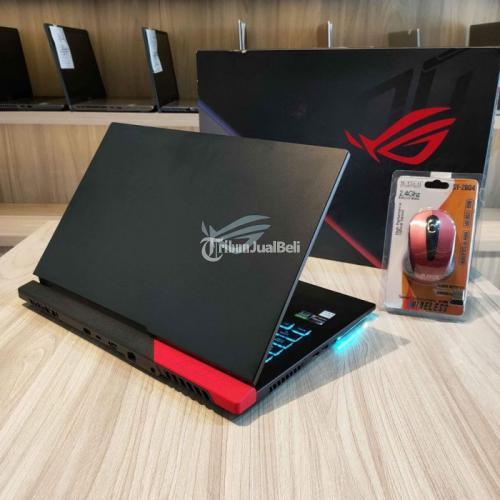 Laptop Asus ROG Strix G7 13IC Ryzen 7 8/512GB Second Fullset Mulus ...