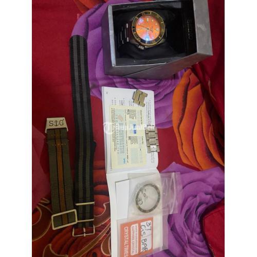 Jam Tangan Seiko 5kx SRPD59 mod Bekas Normal Fullset Box Kartu Garansi ...