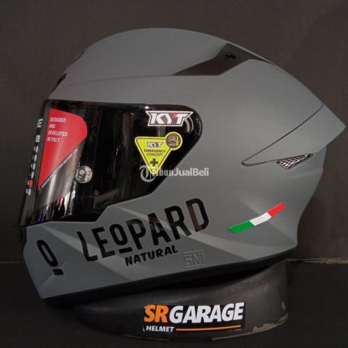 Helm KYT TT Course Gorilla Grey Size XL New Busa Tebal Dan Nyaman di ...