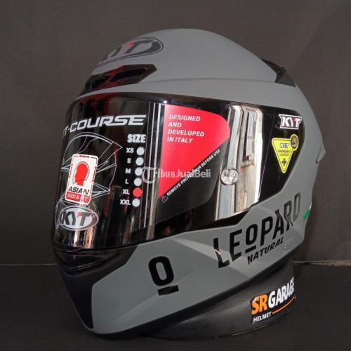 Helm KYT TT Course Gorilla Grey Size XL New Busa Tebal Dan Nyaman di ...