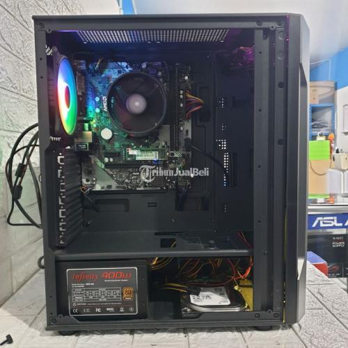 PC CPU Ryzen 5 3500G Monitor 24 inci IPS Ram ddr4 8GB Bekas di Bekasi ...