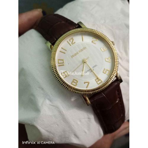 Jam Tangan Jacque Martin Quartz Original Bekas Normal Mulus Terawat di ...