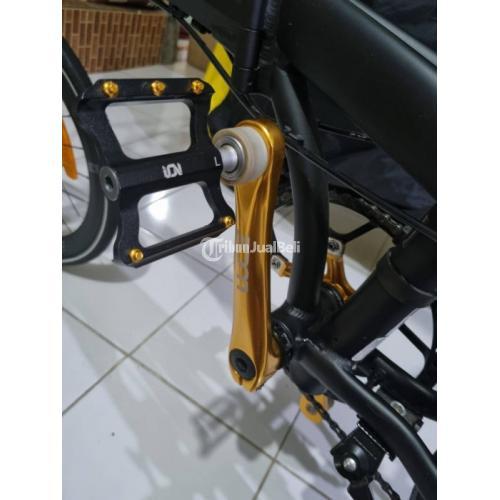 Sepeda Lipat Element tipe Ecosmo 10 Limited Edition Second Gold Good ...