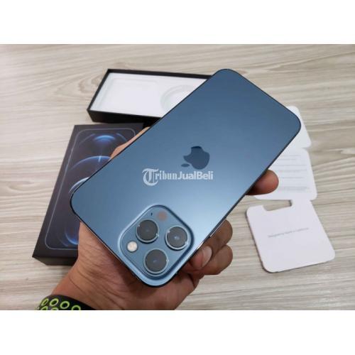 HP iPhone 12 Pro Max 128GB Blue Pasific Second Fullset Mulus di ...