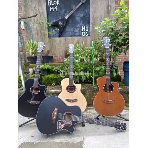 Gitar Akustik Murah Berkualitas Harga Promo Fred Baja Jumbo di Bekasi ...