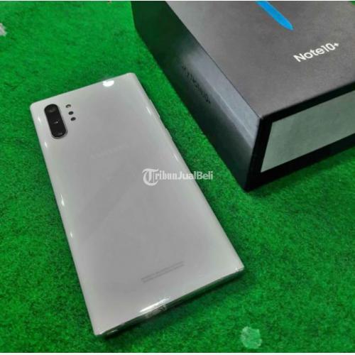 HP Samsung Note 10 Plus 12/256GB Second Fullset Mulus Normal di ...