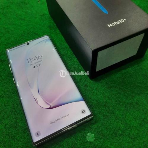 HP Samsung Note 10 Plus 12/256GB Second Fullset Mulus Normal di ...
