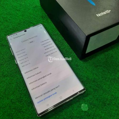 HP Samsung Note 10 Plus 12/256GB Second Fullset Mulus Normal di ...