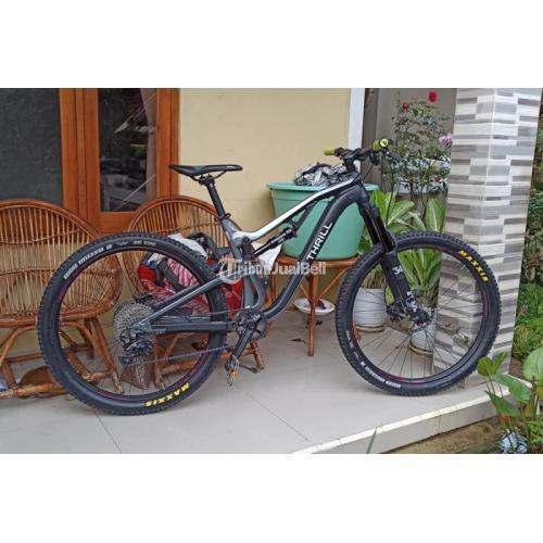 Sepeda MTB Thrill Ricochet T140 size L 27.5 Fullbike Second Normal di ...