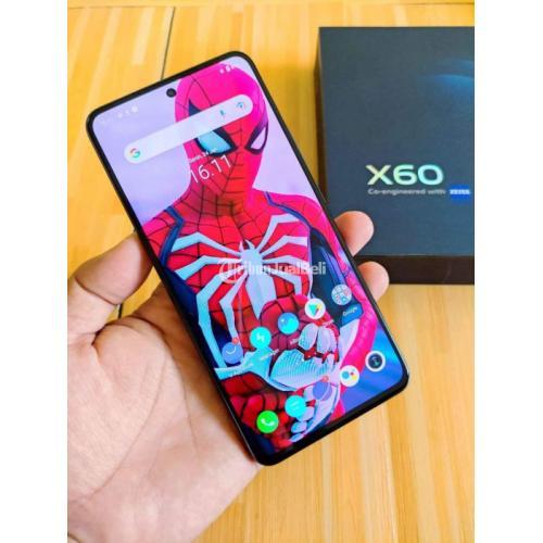 HP Vivo X60 Ram 12/128 GB NFC Second Fullset Mulus Normal Like New di ...