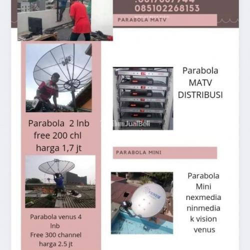 Pasang Antena TV Parabola Digital Beserta Jasa Pemasangannya di ...