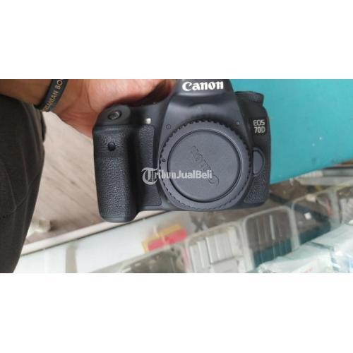 Kamera DSRL Canon 70D SC Rendah Bekas Normal Harga Nego di Bogor ...