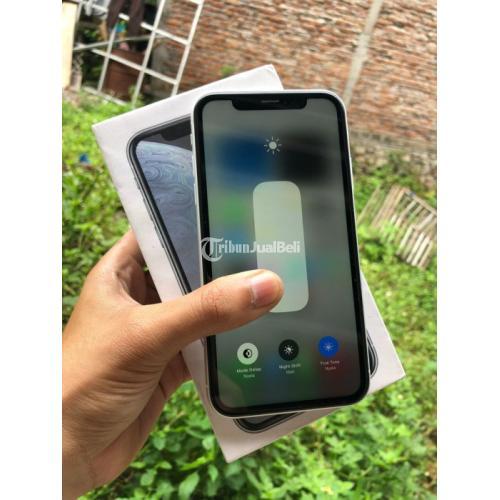 HP iPhone XR 64GB White Seken Inter IMEI Aman Fullset Mulus Nego di ...