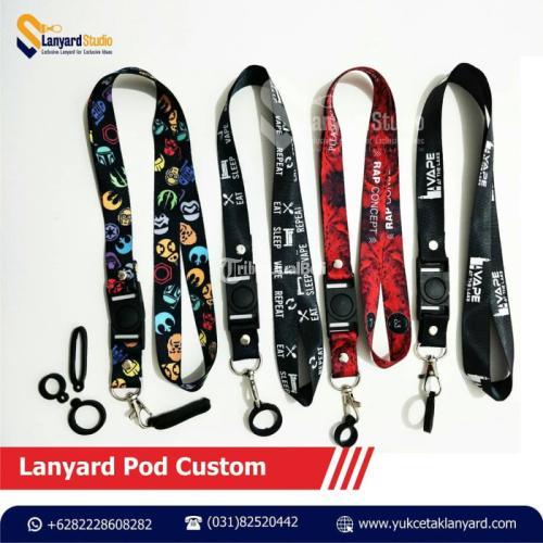 Bikin Lanyard POD Custom No.1 Di Indonesia di Surabaya - Tribun JualBeli