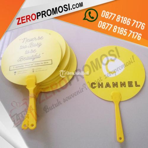 Kipas Promosi Pvc Cetak Printing Full Color Souvenir di Tangerang ...