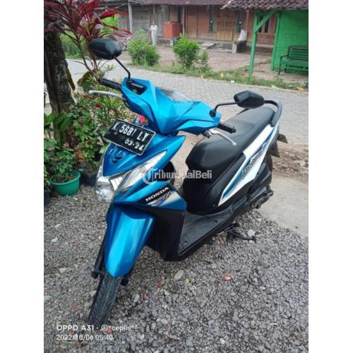 Motor Honda Beat Tahun 2014 Bekas Warna Biru Pajak Hidup Surat Lengkap ...