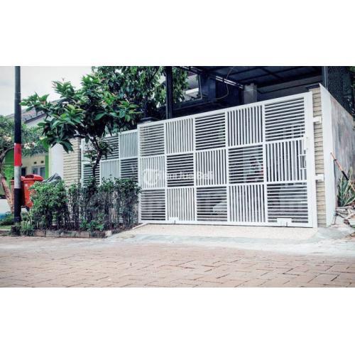 Pagar Minimalis Sliding Jember, Lebih Hemat Tempat - Tribun JualBeli