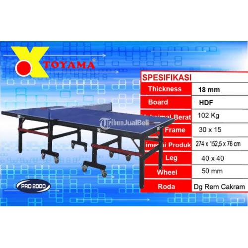 Tenis Meja Pingpong Merk Toyama Papan HDF di Tangerang - Tribun JualBeli