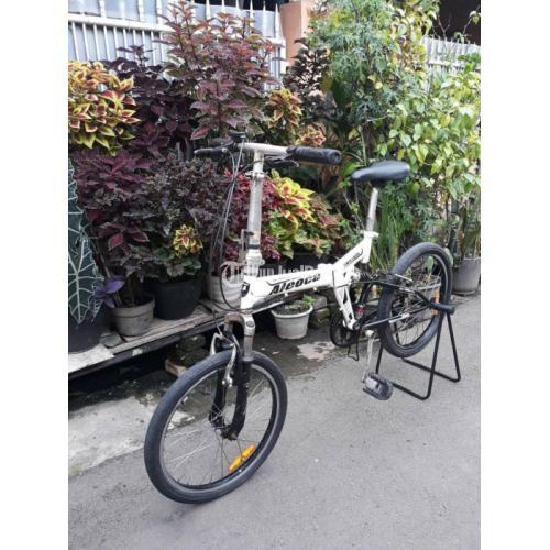 Sepeda Lipat Aleoca RIM 20 Pul Bekas Full Original Murah di Bekasi ...