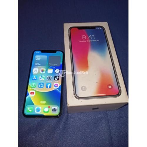HP iPhone X 64 GB Bekas Siap Pakai Fullset Kondisi Mulus No Minus di ...