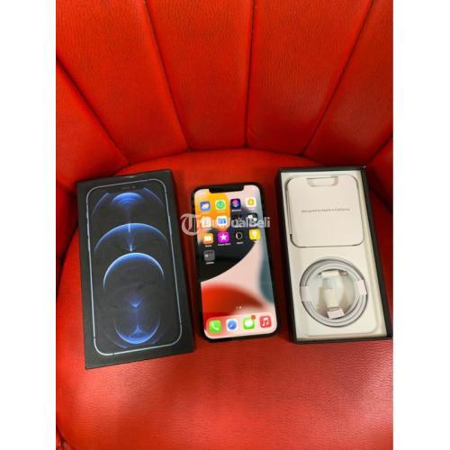 HP iPhone 12 Pro Max 128gb Pasific Blue Seken di Bandung - Tribun JualBeli