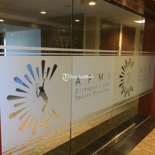 Sticker Sandblast Kaca Buram Berkualitas di Tasikmalaya Kota - Tribun ...