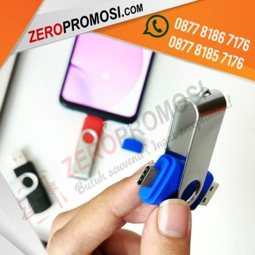 Souvenir TPCPL01 Flashdisk Swivel OTG TypediC Dual Usb Custom di ...