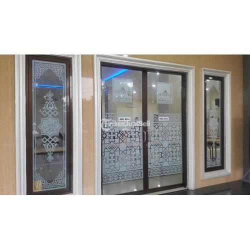 Sticker Buram Kaca Sandblast Custom - Tribun JualBeli