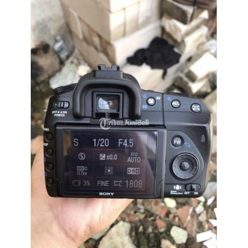 Kamera DSLR Sony A350 Bekas Normal Hasil Tajam 14MP Fullset Dus di ...