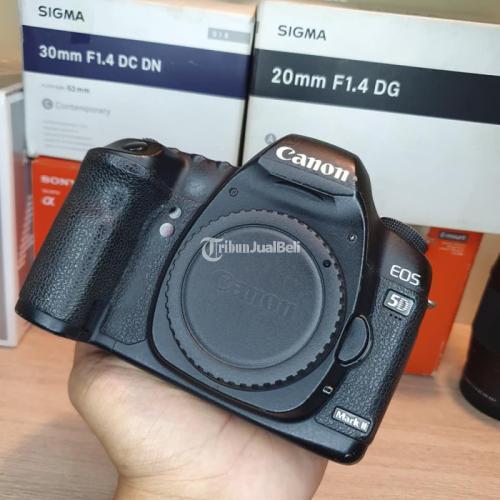 Kamera Canon EOS 5D Mark II Bekas Fullset Box Sensor Bebas Jamur di ...