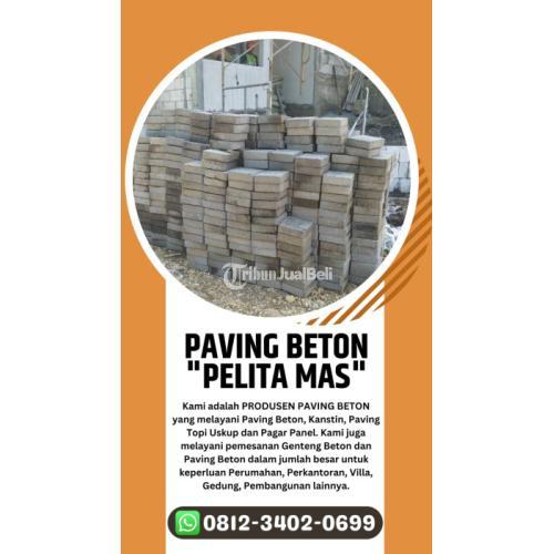 Paving Block Warna Hitam Terbaik dari Pelita Mas di Malang - Tribun ...