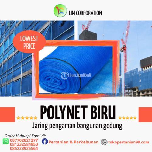 Polynet Biru/Safety Net Untuk Proyek Gedung Dengan Spesifikasi 1.2 X ...