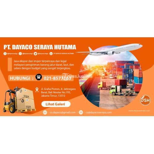 Jasa Import Besi Baja Express PT. Dayoco Seraya Hutama di Jakarta Timur - Tribun JualBeli