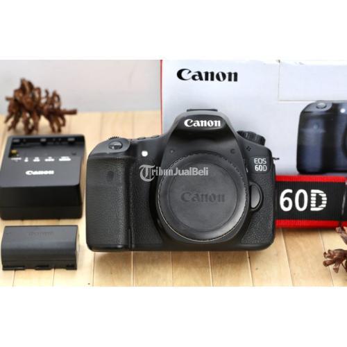 Kamera Canon EOS 60D Body Only Fullset Bekas No Vignet di Jakarta Selatan - Tribun JualBeli