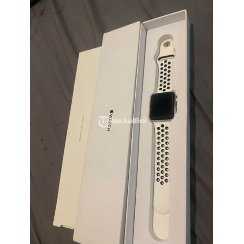 Apple iWatch Series 3 42mm Warna Silver Bekas Mulus Jarang Pakai ...