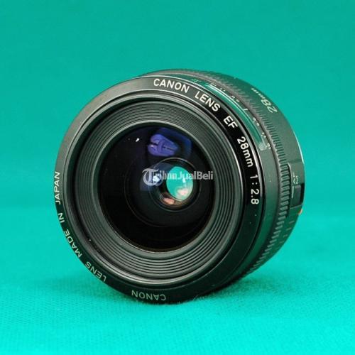 Lensa Fix For Canon EF 28mm F2.8 Seken Hasil Foto Tajam Bisa TT di ...
