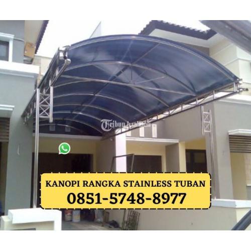 Jasa Pasang Kanopi Baja Ringan, Galvanis, Besi Hollow di Tuban - Tribun ...