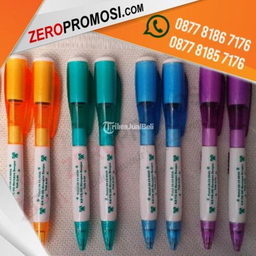 Souvenir Pulpen Senter Natal Custom Tulisan di Tangerang - Tribun JualBeli
