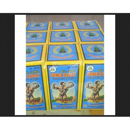 Herbal Pil Jamu Gemuk Badan 1 Box Isi 35 Pil di Jakarta Pusat - Tribun ...