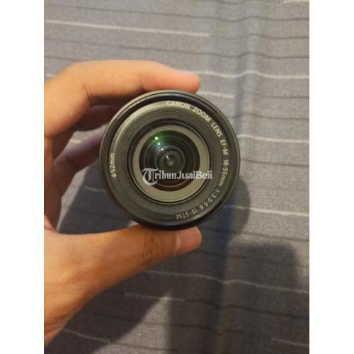 Lensa Kit Canon 18di55mm STM Seken Fungsi Normal Bisa Rekber di ...