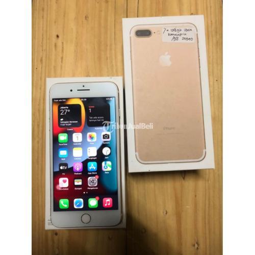 Hp iPhone 7+ 128GB Rosegold Seken Siap Pakai Fullset No Minus di ...