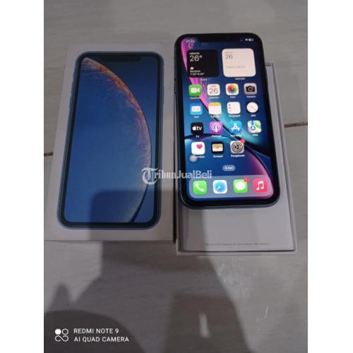 HP iPhone XR 128GB Biru Normal Seken di Surabaya - Tribun JualBeli