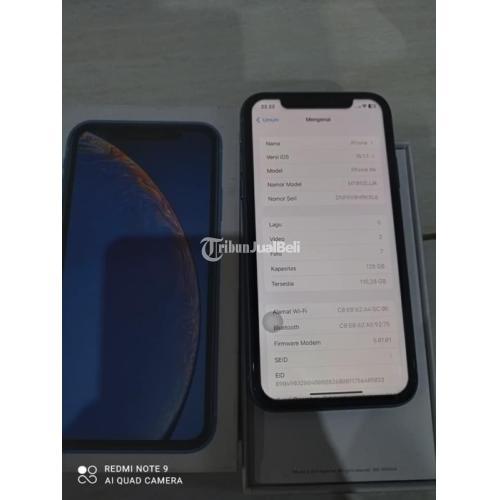 HP iPhone XR 128GB Biru Normal Seken di Surabaya - Tribun JualBeli