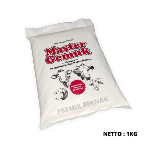 Master Gemuk Vitamin Suplemen Premix Penggemuk dan Nafsu Makan Pakan ...