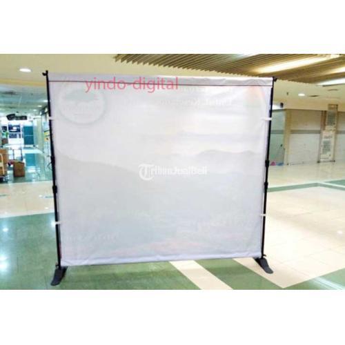 Backdrop Portable Display Curve Straight Harga Murah di Jakarta Pusat ...