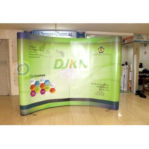 Backdrop Portable Display Curve Straight Harga Murah di Jakarta Pusat ...