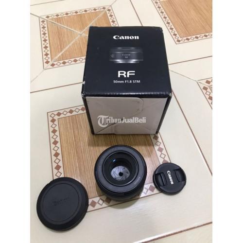 Lensa Canon RF 50mm F1.8 STM Full Frame Second No Minus di Sragen ...