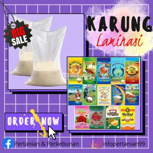 Karung Beras, Laminasi, Putih Polos, dan Transparan Harga Murmer di ...