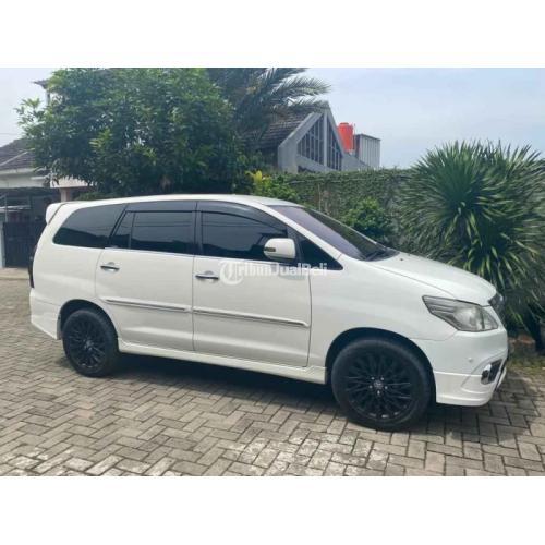 Mobil Toyota Kijang Innova v 2014 Silver Seken Siap Pakai di Tangerang ...